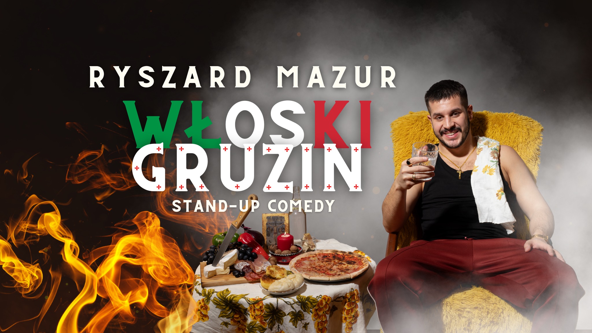 Włoski Gruzin. Stand-up: Ryszard Mazur | Oficjalny portal miasta Siedlce